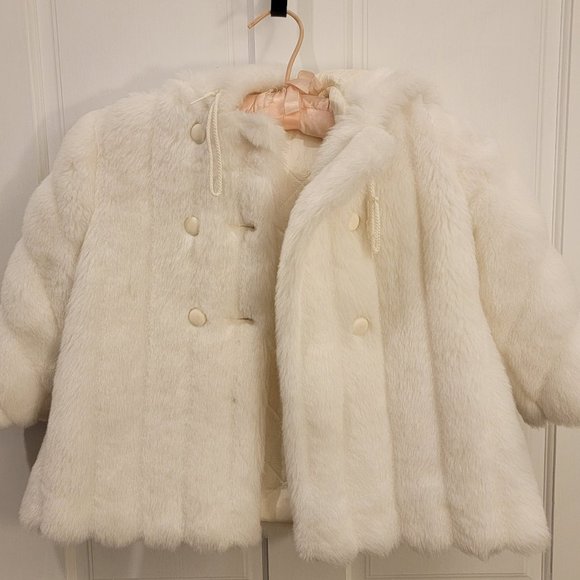 Cute Togs | Jackets & Coats | Girls White Fur Coat | Poshmark